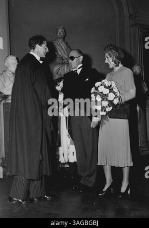 The Duke and Duchess of Edinburgh, on behalf of King Charles III, with ...
