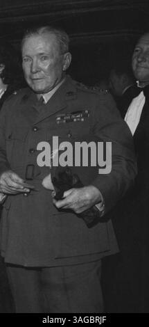 Sir Donald Cameron. April 3, 1947 Stock Photo - Alamy