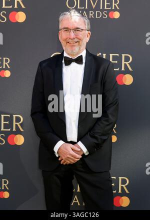 Bryan Raven attends the Olivier Awards 2025 at the Royal Albert Hall in ...