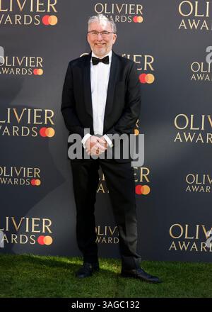 Bryan Raven attends the Olivier Awards 2025 at the Royal Albert Hall in ...