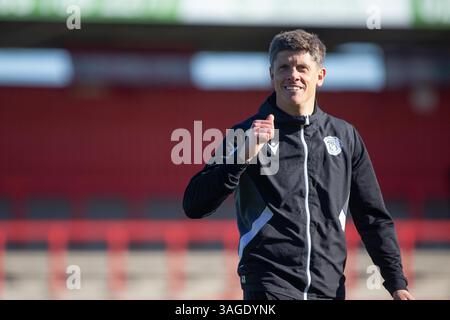 Alex Revell, football, soccer manager whilst head coach at Stevenage ...