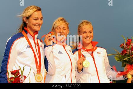 Aug 17, 2008 - Qingdao, China - The British team competes during the ...