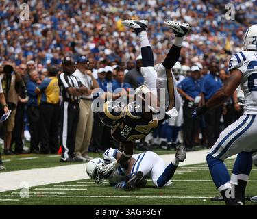 Indianapolis Colts running back DJ Giddens (21) runs a drill during ...