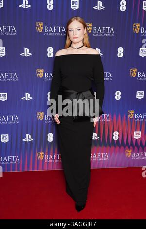 Freya Ridings at the Bafta Games Awards 2025, at Queen Elizabeth Hall ...