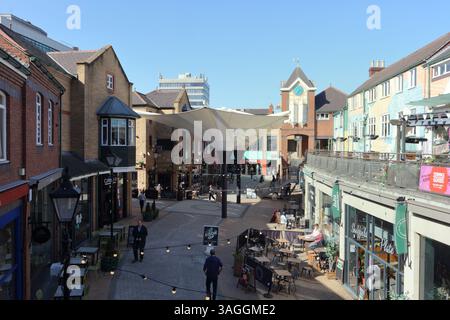 Orchard Square in Sheffield city centre England UK, commercial property ...