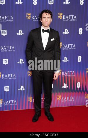 Matthew Lewis at the Bafta Games Awards 2025, at Queen Elizabeth Hall ...