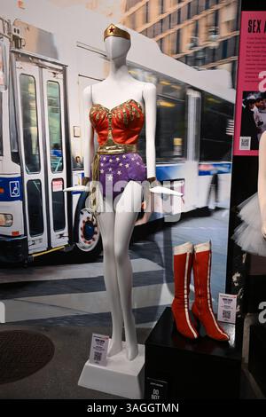 Wonder Woman original Americana uniform bodysuit worn by Lynda Carter ...