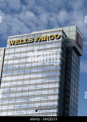 Wells Fargo office building in Los Angeles, CA, USA Stock Photo - Alamy