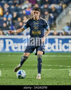 Philadelphia Union midfielder Jovan Lukic (4) during an MLS soccer ...