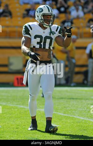 New York Jets safety Dean Clark tackles New Orleans Saints wide ...