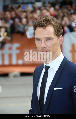 Benedict Cumberbatch attends the premiere of "The Imitation Game" on ...