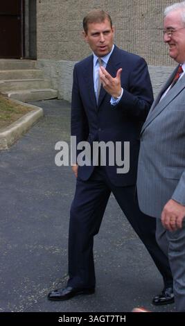 Sep 25, 2002 - Hauppauge, New York, USA - HRH PRINCE ANDREW, The Duke ...