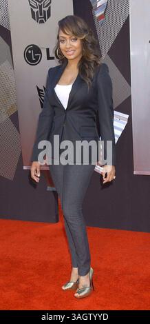 LaLa Vasquez at the Premiere of "Transformers: Revenge of the Fallen ...
