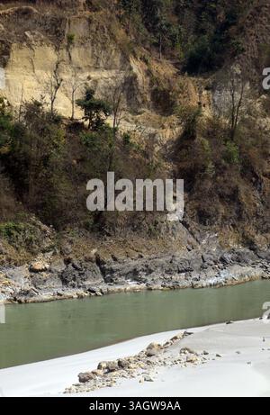 The Trishuli river in central Nepal Stock Photo - Alamy