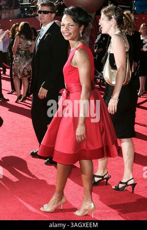 Condoleezza Rice at the 2009 ESPY Awards at the NOKIA Center in Los ...