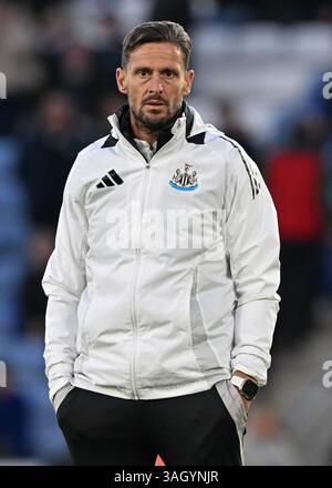 Jason Tindall assistant manager of Newcastle United during the Premier ...