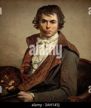 Another self-portrait by Jean-Baptiste Greuze, created around 1769 ...