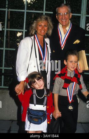 ED MCMAHON with JOANNA FORD , daughter KATHERINE McMAHON and son ALEX ...
