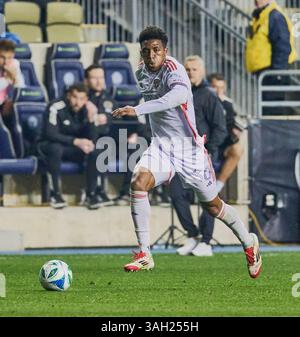 Orlando City defender Alex Freeman (30) during an MLS soccer match ...