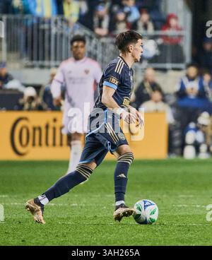 Philadelphia Union midfielder Jovan Lukic during an MLS soccer match ...
