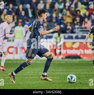 Philadelphia Union midfielder Jovan Lukic (4) during an MLS soccer ...