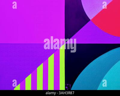 Abstract background of geometric shapes. purple dark tones Stock Photo ...