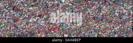 May 24, 2015: Indianapolis, IN - A view of the field starting down the ...