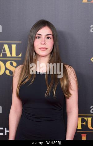 Madrid. Spain. 20250409, Isa Brunelli attends ‘Un Funeral de Locos ...