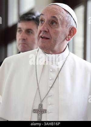 May 2, 2015 - Rome, Italy - POPE FRANCIS celebrates mass at Pontificial ...