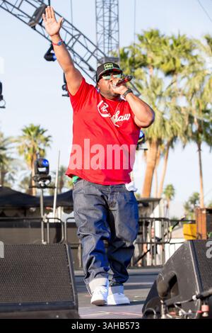 April 10, 2015 - Indio, California, U.S - Rapper RAEKWON performs live ...