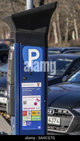 Parking Machine In Berlin Stock Photo - Alamy