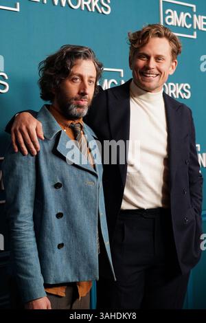 Ny. 09th Apr, 2025. Simon Helberg, Billy Magnussen at arrivals for AMC ...