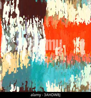 Seamless funky striped tie dye motif print border for surface design ...