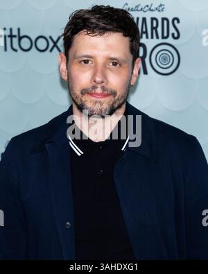Ny. 09th Apr, 2025. Sam Yates, James Prichard, Matthew Rhys, Mimi Keene ...