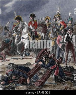 Battle of Austerlitz 2 December, 1805). Napoleonic Wars, Part of War of ...