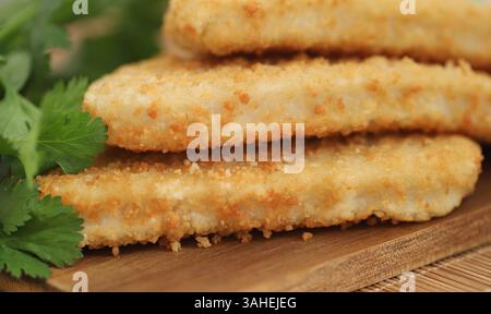 Crispy fish fillet made of Alaska Pollock Stock Photo - Alamy