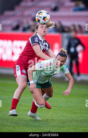 Emma Snerle of Denmark during UEFA Women's EURO 2025 - Germany vs ...