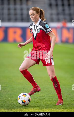 Sara Holmgaard (Denmark Women) during the UEFA European Womens ...