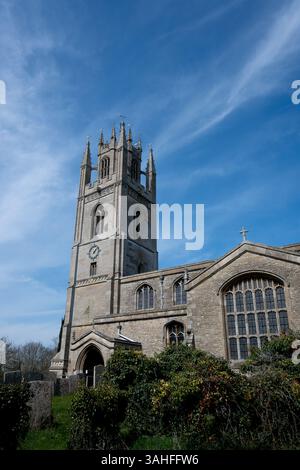 St. Peter`s Church, Lowick, Northamptonshire, England, UK Stock Photo ...
