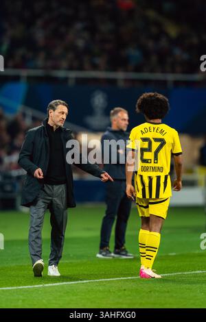 Niko Kovac, head coach of Borussia Dortmund reacts during the FIFA Club World Cup football match ...