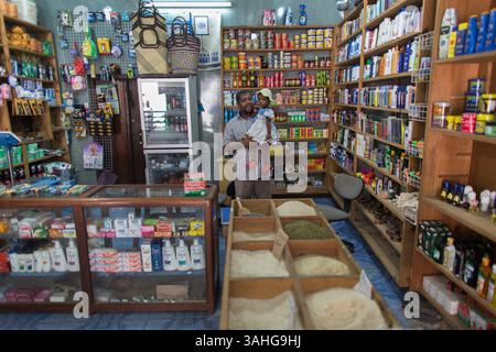 Feb. 16, 2015 - Stone Town, Zanzibar, Zanzibar, Tanzania - craftsman at ...