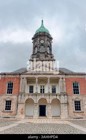 Dublin Castle. Historic complex in Dublin, Ireland, symbolizing British ...