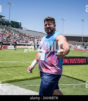 Jun 25, 2017 Sacramento, CA : Men's 400m Hurdles final winner Eric ...