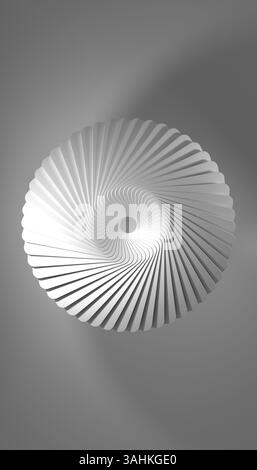 Abstract 3D vortex illustration. 3D illustration Stock Photo - Alamy