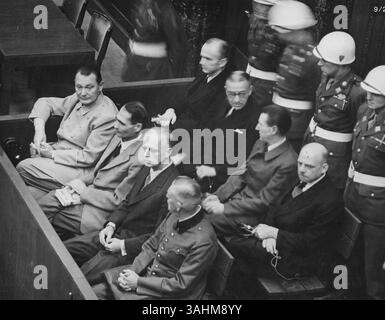The Nuremberg Trials, 1945-1946 Stock Photo - Alamy