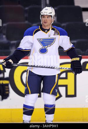 NHL profile photo on St. Louis Blues player Sammy Blais at a game ...