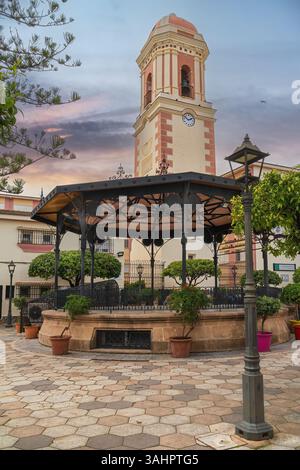 Clock Tower in Andalucia Square, Ubeda, Jaen, Spain Stock Photo - Alamy