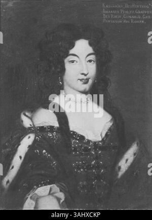 A 17th-century portrait, misidentified as Anna of Austria, but believed ...