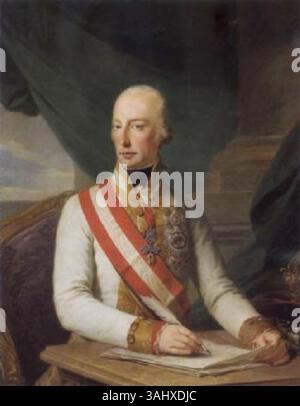 This 18th-century portrait depicts Kaiser Joseph II, the Holy Roman ...