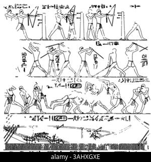 Egyptian Stick fighting Stock Photo - Alamy